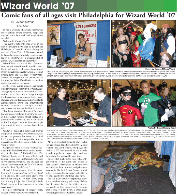 Wizard World 2007 - Trend - Evil Inc