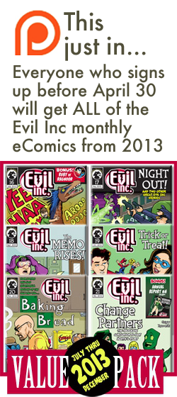 Patreon news - Evil Inc