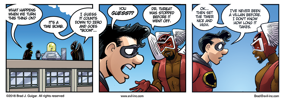 Test charge - Evil Inc