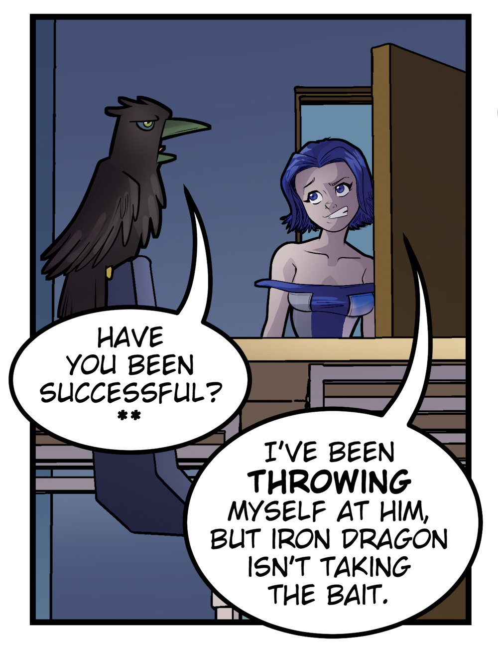 Chapter 15 | Page 22b: Tempest’s scheme revealed - Evil Inc