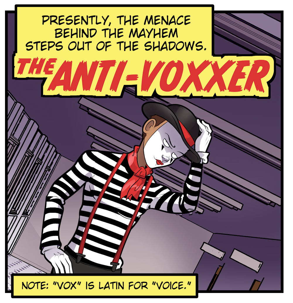 Chapter 16 | Page 1a: Evil Mime - Evil Inc