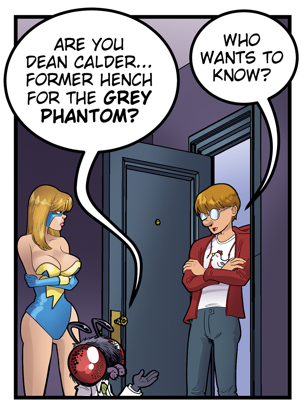 Chapter 16 | Page 28a: An Alternate-Universe Problem - Evil Inc