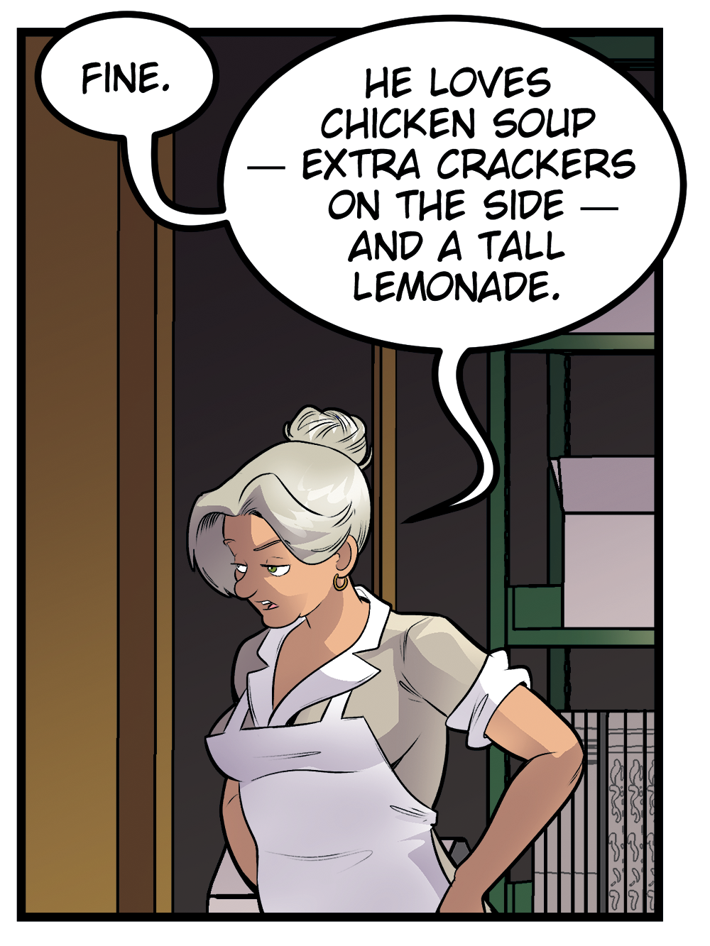 Chapter 17 | Page 2b: The Ol' Battle Ax - Evil Inc