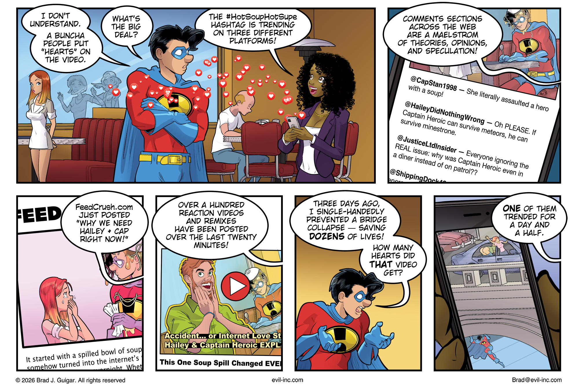 Evil Inc Chapter 17 Page 5 – When Likes Matter More Than Lives